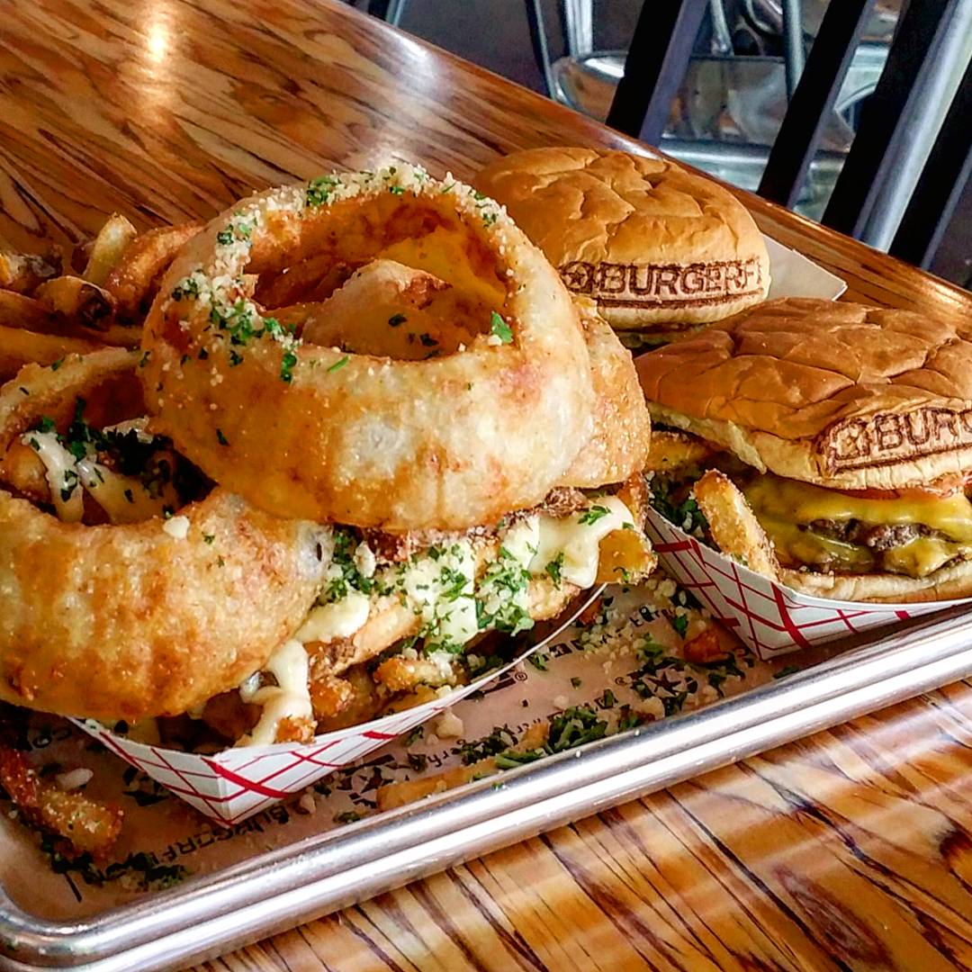 BurgerFi | Delicious Angus beef on a branded Bun | Woodlands | Black ...