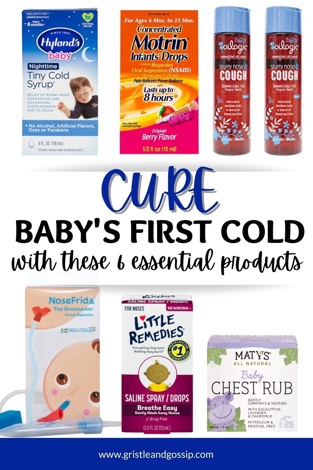 Baby's First Cold: Survival guide | 6 essential products